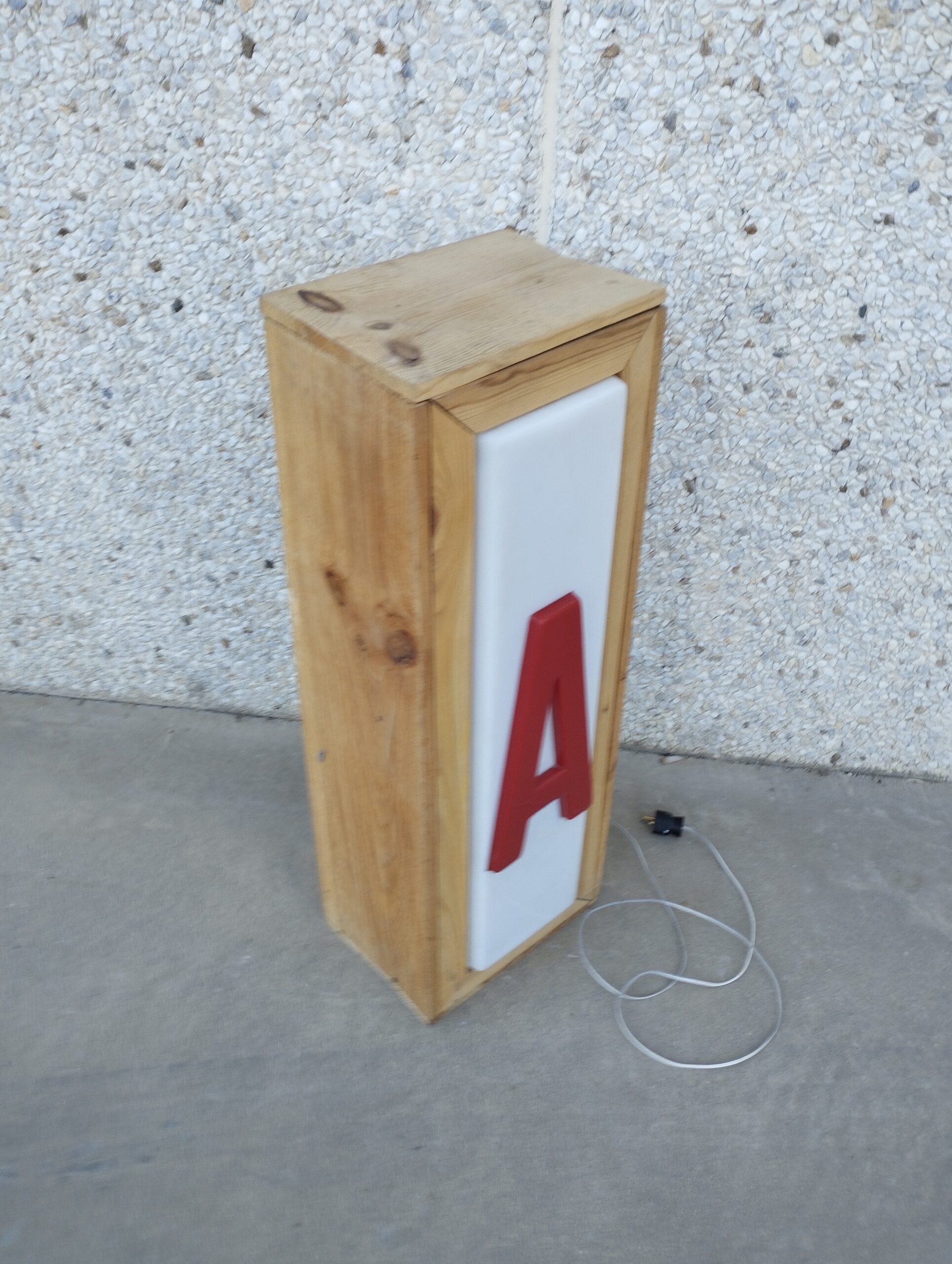 Caja luz letra A - Tazas Personalizadas | Regalos Originales ...